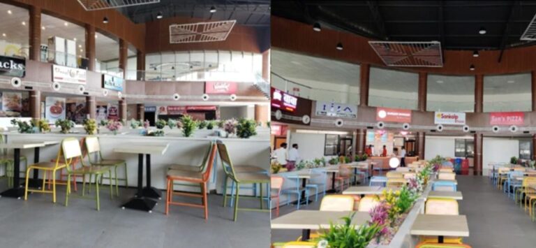 Transforming Complex Architectural Designs in Modern Food Court ...